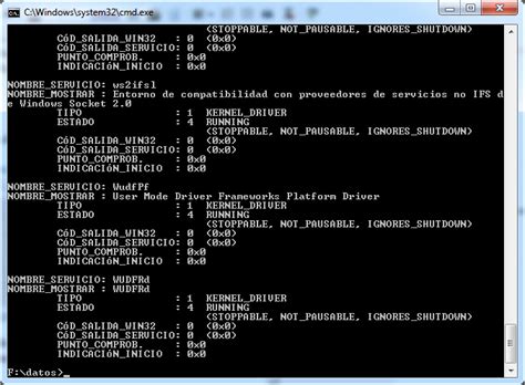 Agux Y Sus Bits Buscando Drivers Con Driverquery