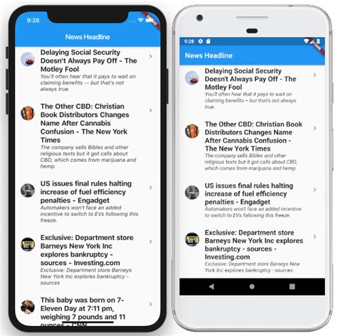 cross platform mobile development using flutter