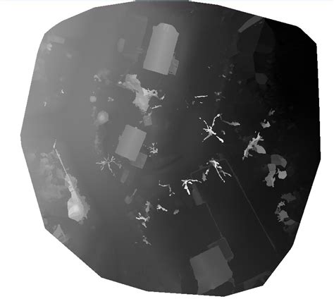 Qgis Removing Tree Cover From Dsm Before Creating Contours Geographic Information Systems