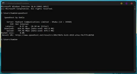Speedtest Result From Windows Cmd Step By Step Guides Jhotpotinfo