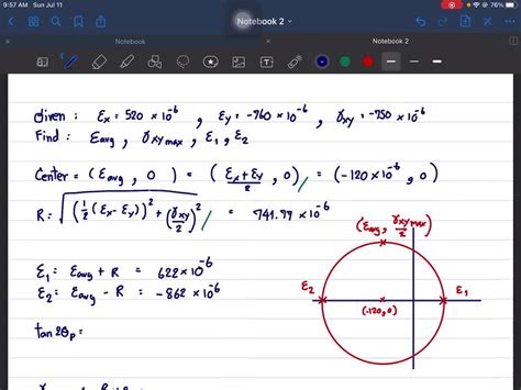 solve prob 10 5 using mohr s circle numerade