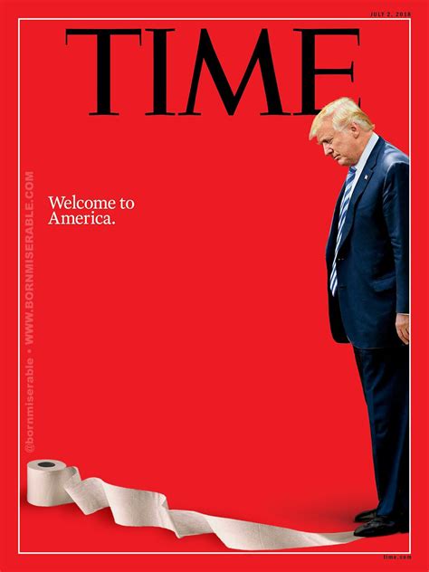 دستمال توالتی که دست از سر ترامپ برنداشت فیلم و عکس