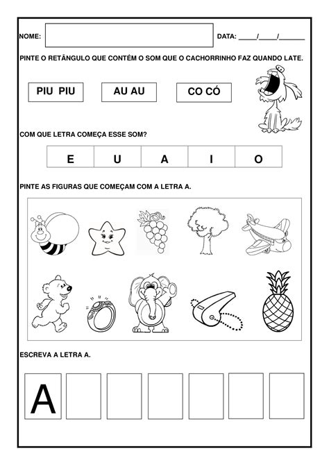 Atividades Para 2 Periodo Educação Infantil Portugues Fdplearn