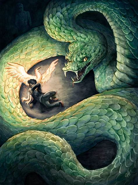 Chamber Of Secrets Basilisk Drawing