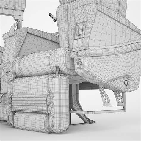 퍼스트 클래스 비행기 의자 컬렉션 01 3d 모델 99 Obj Fbx Max Free3d