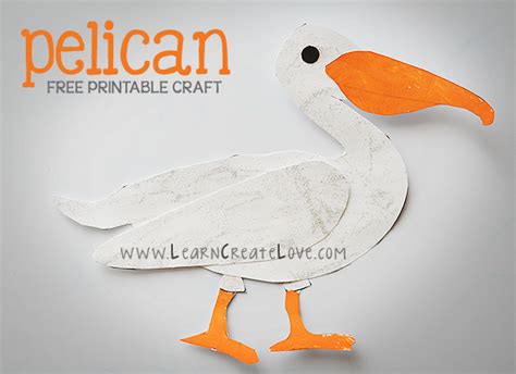 Printable Pelican Craft Artofit