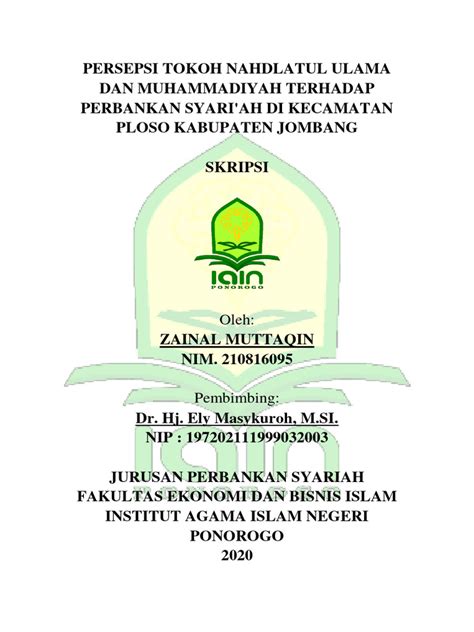Skripsi Fix Tenan Pdf Karier And Perkembangan Kajian Bahasa Asing