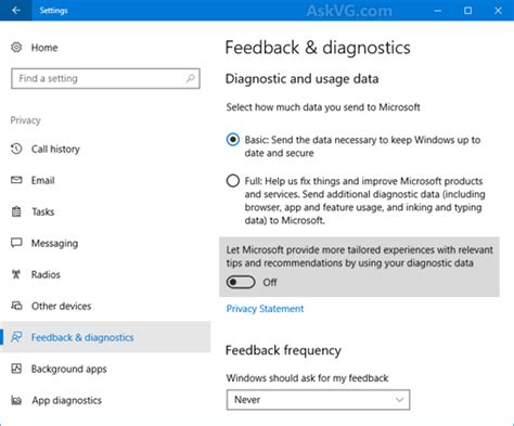 [guide] Best Privacy Settings For Windows 10 To Disable Telemetry And Data Collection Askvg
