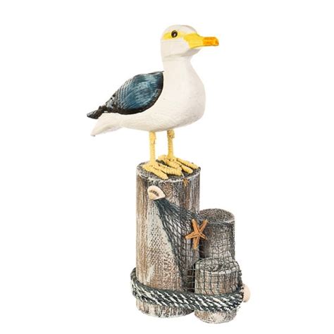 Фігурка чайка на свічках 26 см — ціна 490 грн у каталозі Статуетки Купити товари для дому та