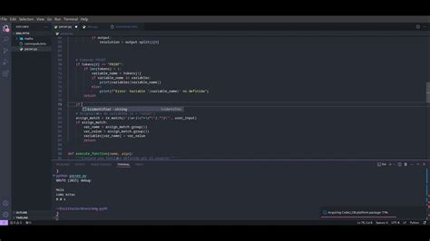Programming My Own Programming Language In Python Creating Inputs Youtube