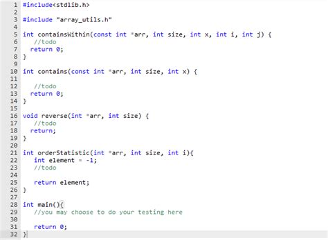 Solved To Get More Practice Working With Arrays You Will