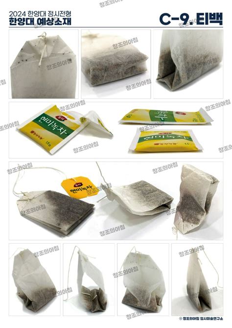 한양대 예상소재 공개 티백 기초디자인 구도 연출 그림 디자인 초상화 그리기 스케치