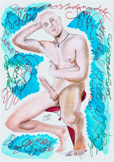 Rule 34 1981 Simon 1981 Big Cock Cock Dick Gay Gay Male Hand Drawn