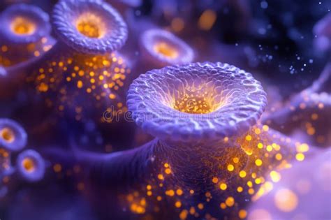 Glowing Cancer Cells Reveal Intricate Structures And Vibrant Edges During Cellular Examination