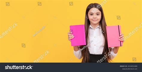 Smiling Teen Girl Hold Books Nerd Stock Photo 2219251089 Shutterstock