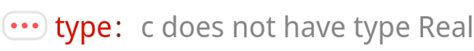 core language how to enforce specify the type of a module local