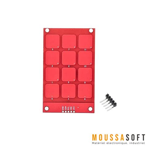 Clavier Tactile Capacitif Mpr121 Moussasoft