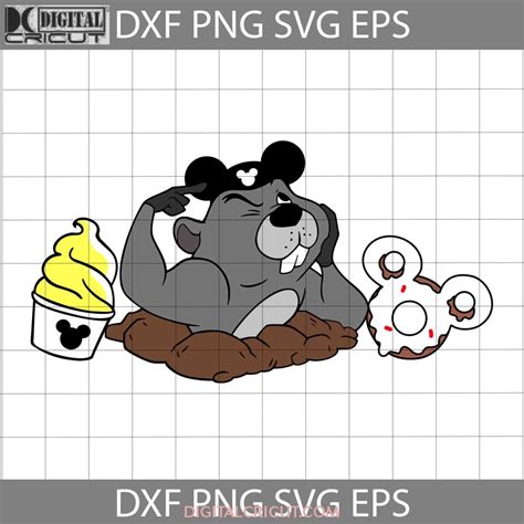 gopher svg gopher with balloon svg cartoon svg cricut file clipart digitalcricut