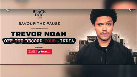 Kotak White Card Trevor Noah Off The Record India Tour Youtube