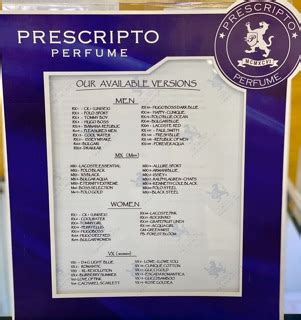 Prescripto Perfume Women 55ml Shopee Philippines