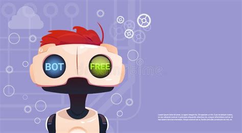 Free Chat Bot Robot Virtual Assistance Element Of Website Or Mobile