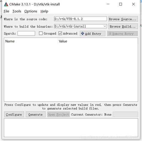 Vtk Tutorial 1 —— Vtk Installation Under Win10 Programmerah