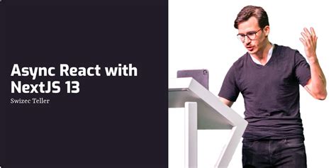 Async React With Nextjs 13 😍 Rreactjs