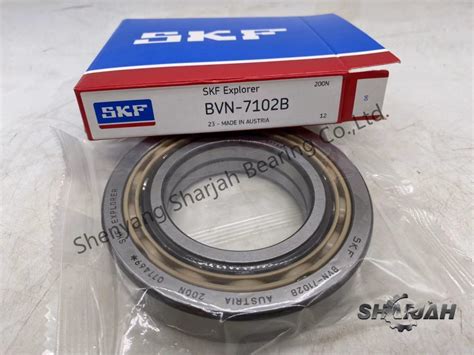 SKF BVN-7102 B Air Compressor Bearings 60X110X22mm - Premium Bearings ...