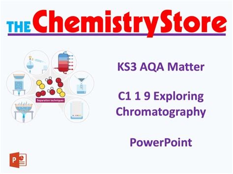 Ks3 Chemistry Aqa C1 1 9 Exploring Chromatography Teaching Resources