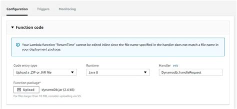 Java Aws Lambda Classnotfoundexception Stack Overflow
