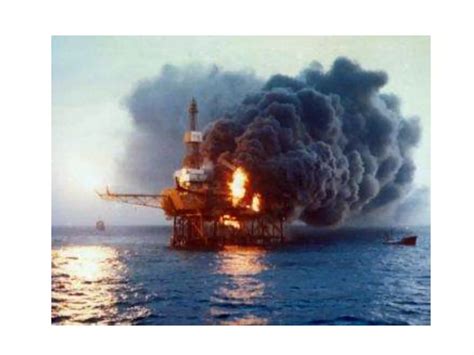 Oil Rig Disaster Piper Alpha Pptx Disasters
