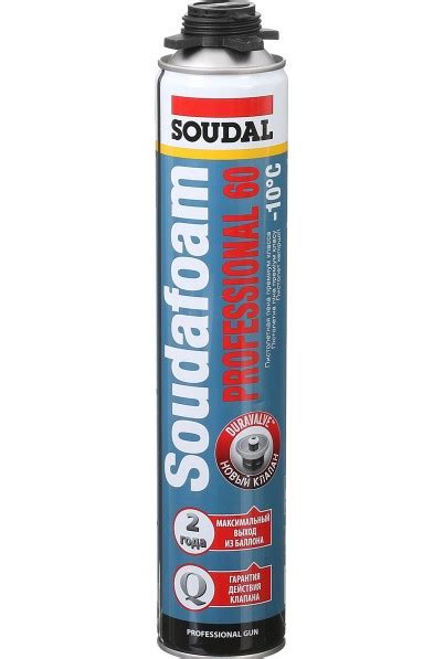 პოლიურეთანის ზამთრის პროფესიონალური ქაფი Saudafoam P60