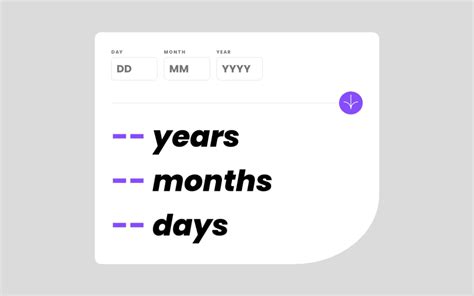 Frontend Mentor Age Calculator App With Vite React Css Deploy