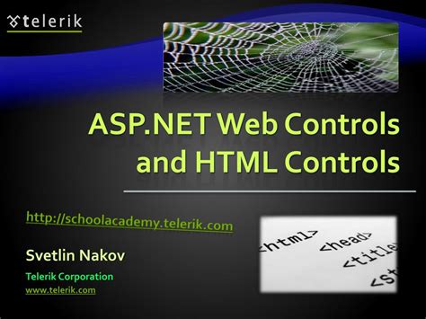 PPT ASP NET Web Controls And HTML Controls PowerPoint Presentation