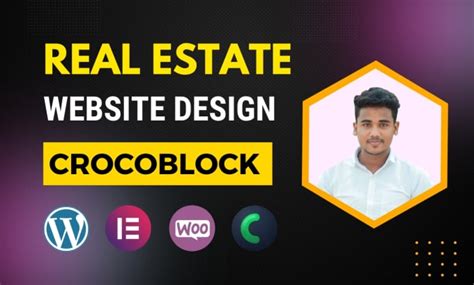 build dynamic wordpress website or real estate website by crocoblock by
