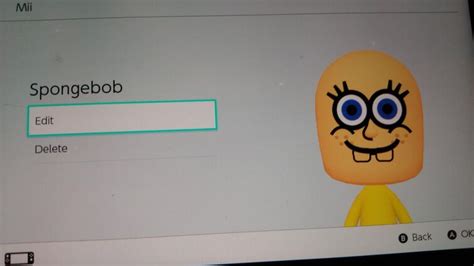 I Made Spongebob Mii Fandom