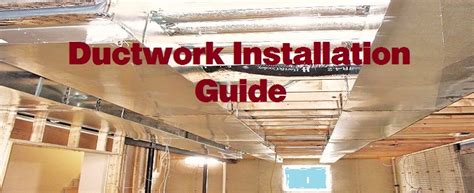 Ductwork Installation Introduction