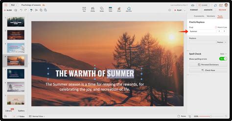 How To Find And Replace Text In A Zoho Show User Guide