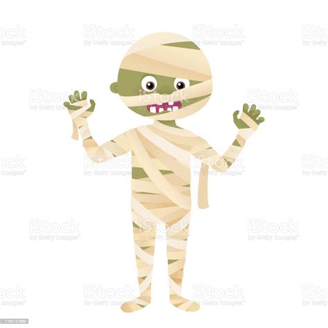 Mummy Monster Halloween Costume Stock Illustration Download Image Now