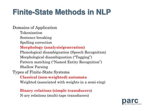 PPT Finite State Methods In Natural Language Processing PowerPoint Presentation ID