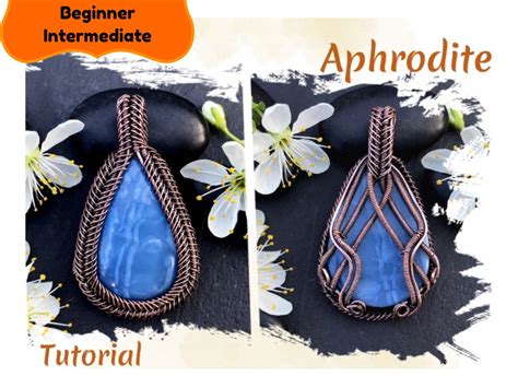 Wire Wrap Tutorial Wire Wrapping Pattern Wirearttutorials Aphrodite Pendant Diy Jewelry Jewelry