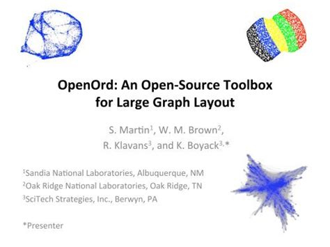 Openord An Open â€ Source Toolbox For Large Graph Layout
