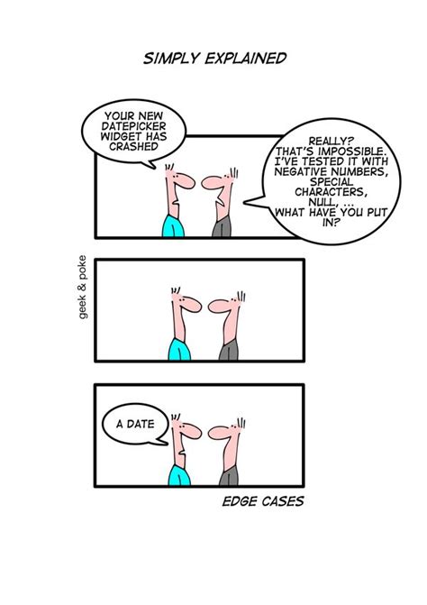 Geek And Poke Simply Explained Edge Cases