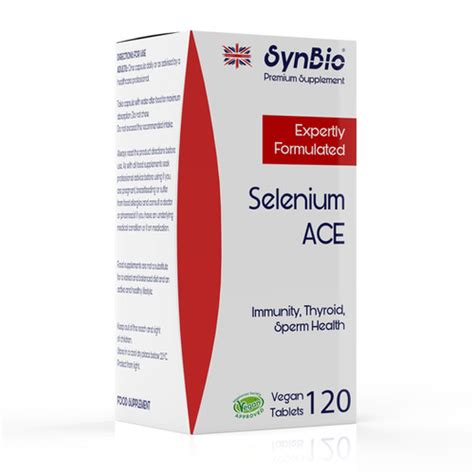 Synbio Selenium Ace Tablets Synbio Supplements Synbio Selenium Ace Tablets Synbio Supplements