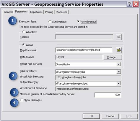 Publishing Geoprocessing Services