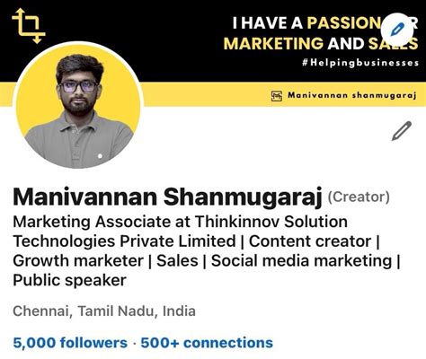 manivannan shanmugaraj on linkedin creaticon celebration 5k