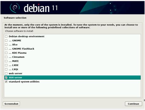 setting up a headless linux server using debian