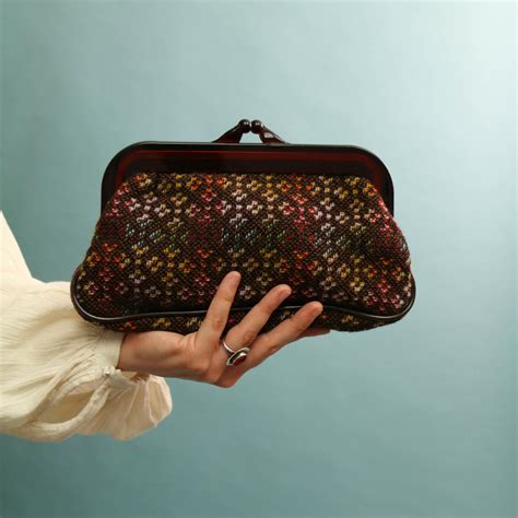 Welsh Wool Purse Gorgeous 1960s Vintage Welsh Wool Depop