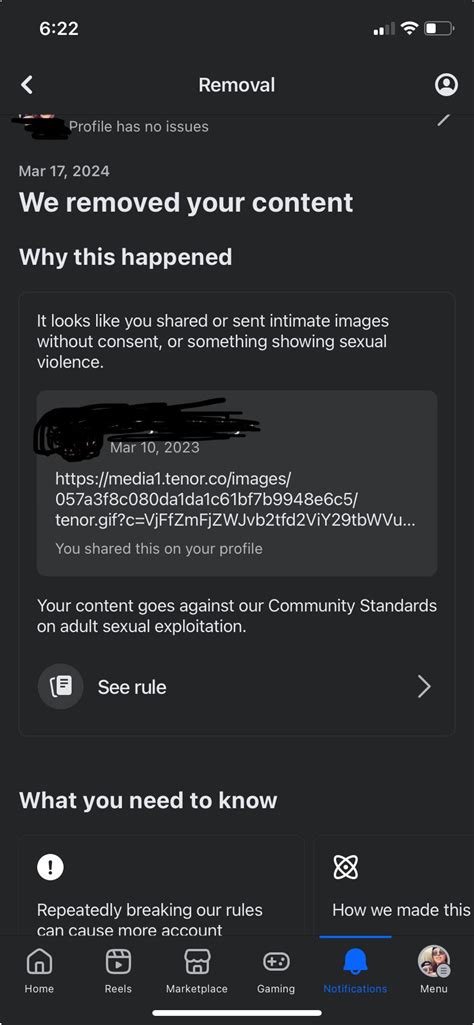 My Post Got Removed But I Dont Remember Posting Anything Like This R Facebook