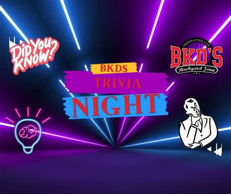 Bkds Backyard Joint On Linkedin Join Us For A Night Of Brain Bending